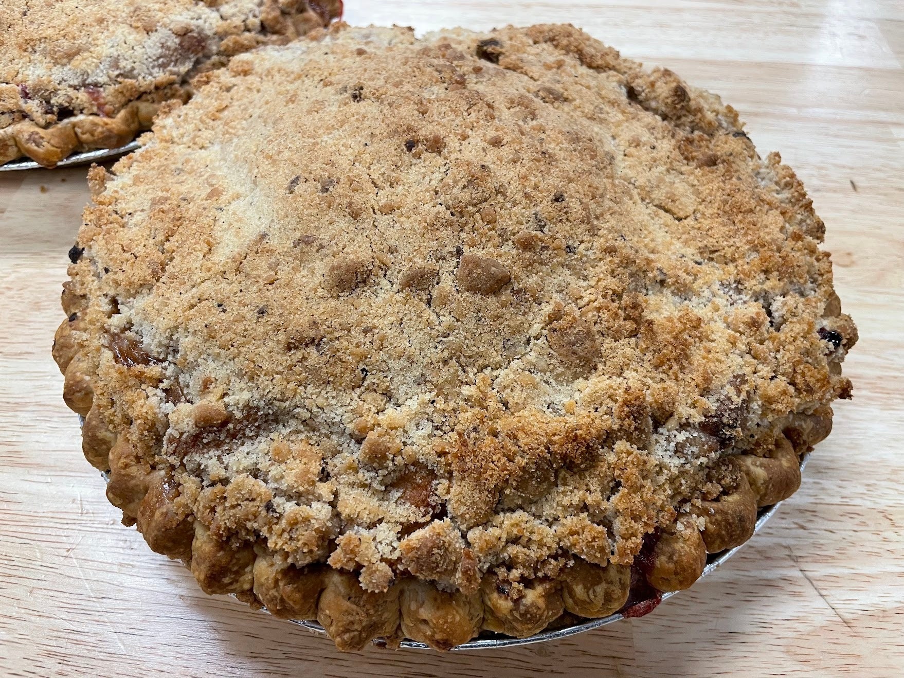 Apple Pie - Streusel Topping | Upper Crust Baking